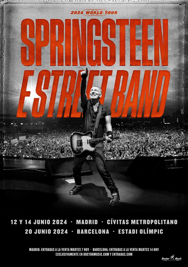 El Bruce Springsteen and The E Street Band 2024 World Tour pasará por ...